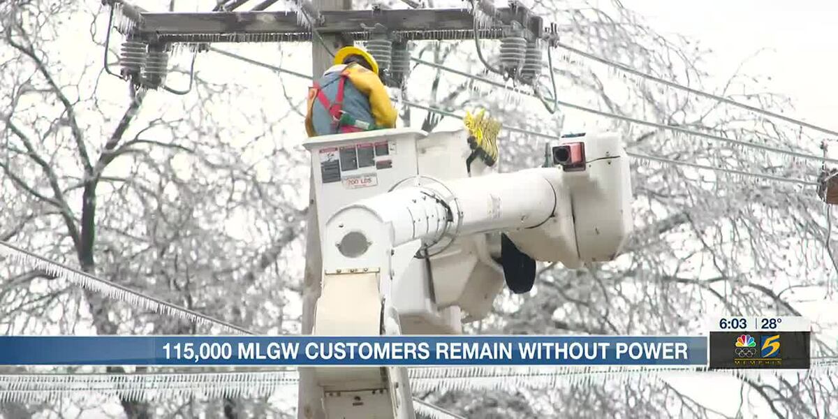MLGW: “No good news about quick restoration” thousands remain without power MLGW: “No good news about quick restoration” thousands remain without power